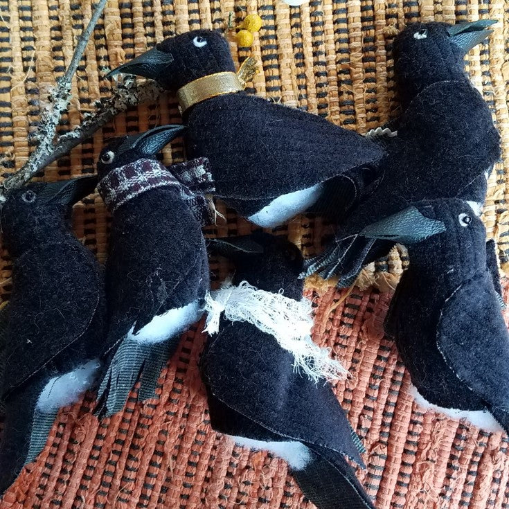 Little Scrap Crow Pattern - PDF download – Craftdesignworks